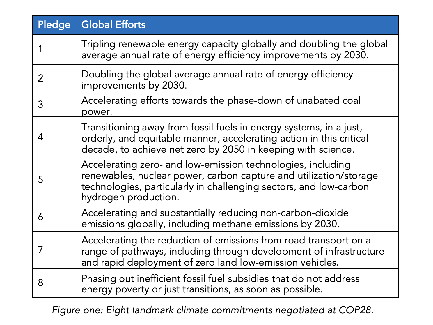 COP28: Key Takeaways from the 2023 UN Climate Conference - Malk Partners