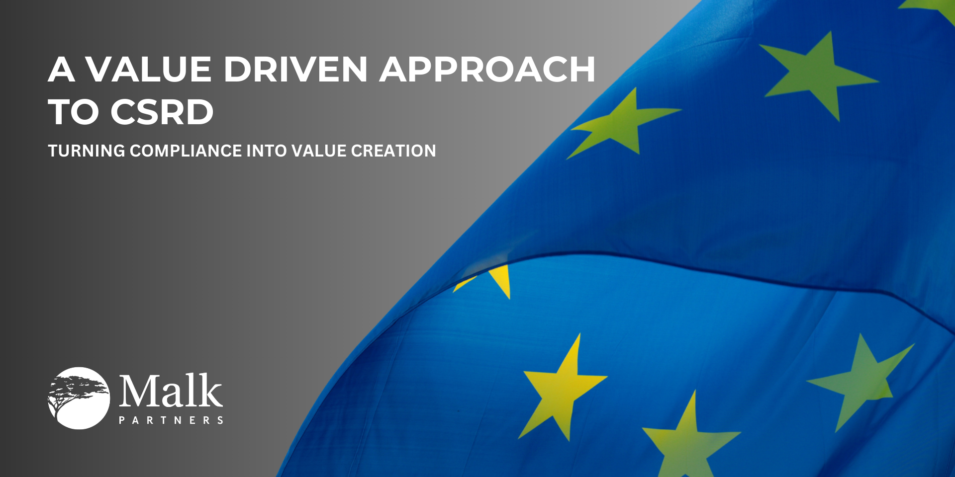 A Value Driven Approach To CSRD Cover - Malk Partners